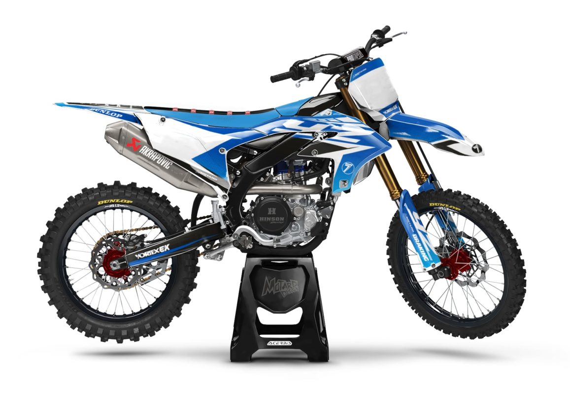 GRAPHICS KIT FOR YAMAHA - VORTEX - Motard Design